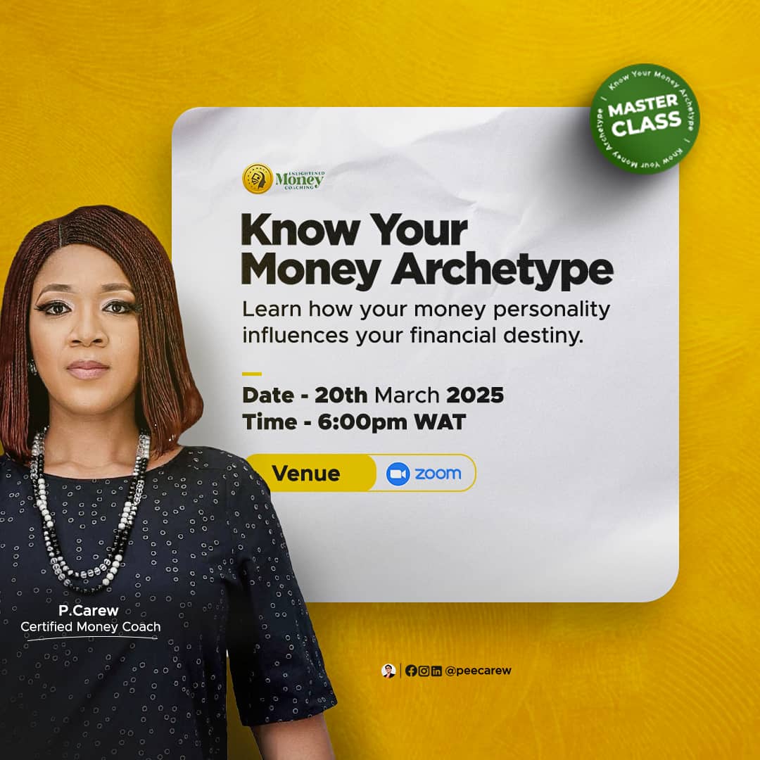 KNOW YOUR MONEY ARCHETYPE - Patience Carew - Patience Carew is a ...